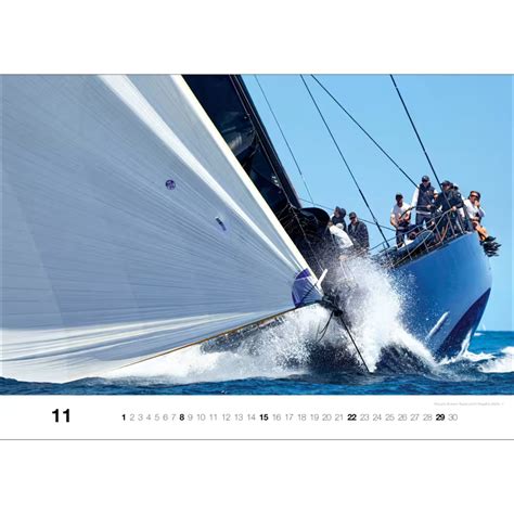 Yachting Kalender 2026 Yachtfotografie Von Carlo Borlenghi