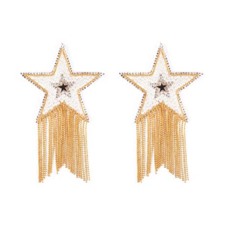 Jewel Star Nipple Covers Sexy Lingerie With Tassels