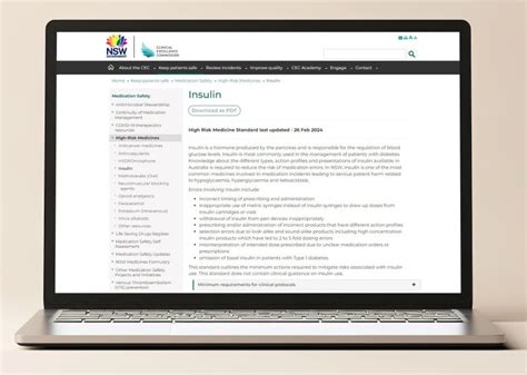 Clinical Excellence Commission On Linkedin The Cec High Risk Medicine Standards Are Updated And