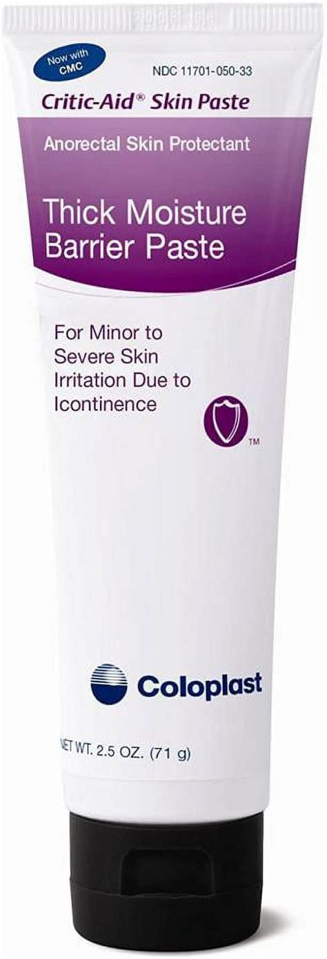Critic Aid Skin Paste Thick Moisture Barrier Zinc Oxide 25 Oz Tube