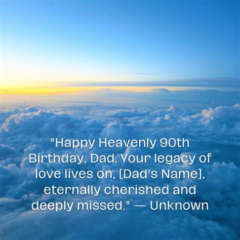 Birthday In Heaven Dad Quotes
