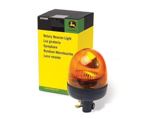 John Deere Rotating Orange Beacon Light Masons Kings