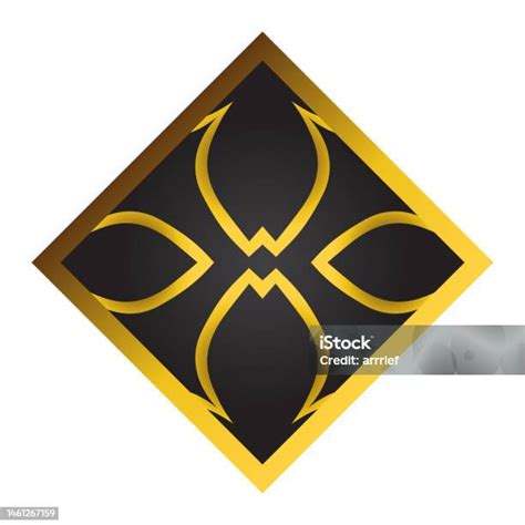 Elemen Desain Ilustrasi Ornamen Bunga Emas Ilustrasi Stok Unduh Gambar Sekarang Bertekstur