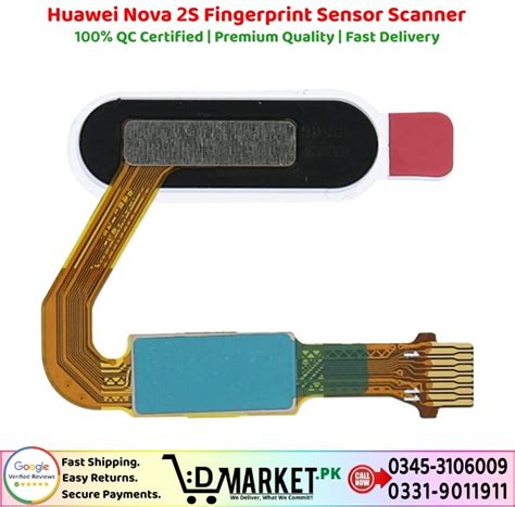 Huawei Nova S Fingerprint Sensor Scanner Price In Pakistan Fast Secure