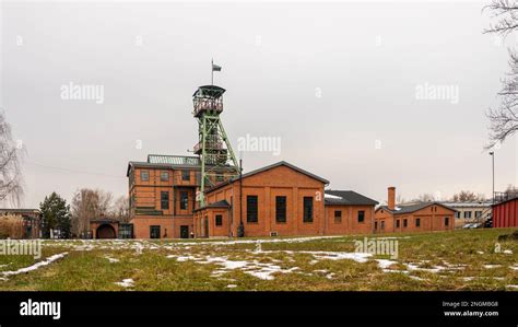 Zabrze Silesia Poland Febuary 11th 2023 Buildings Od Former Mine