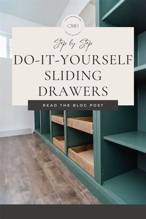 Unlock Organization Master The Art Of Diy Sliding Drawers Diy Home