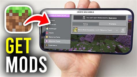 How To Install Mods In Minecraft Pe On Iphone And Ipad Full Guide Youtube
