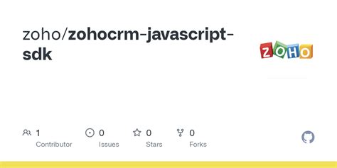 Github Zohozohocrm Javascript Sdk