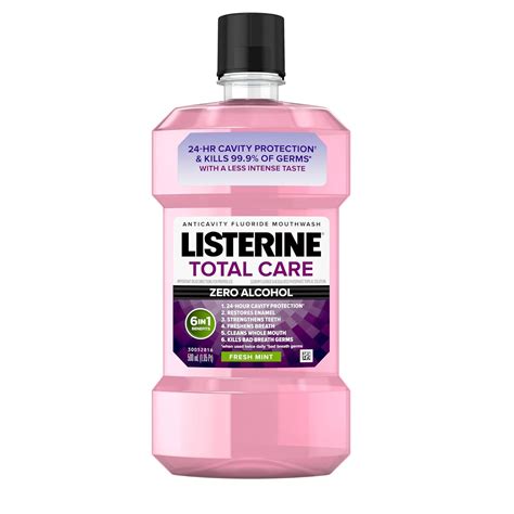 Listerine Total Care Mouthwash 1 Liter Bottle 338 At Amazon