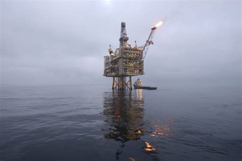 Bp Oil Platform In The North Sea Leaks And There Are No Plans To Clean