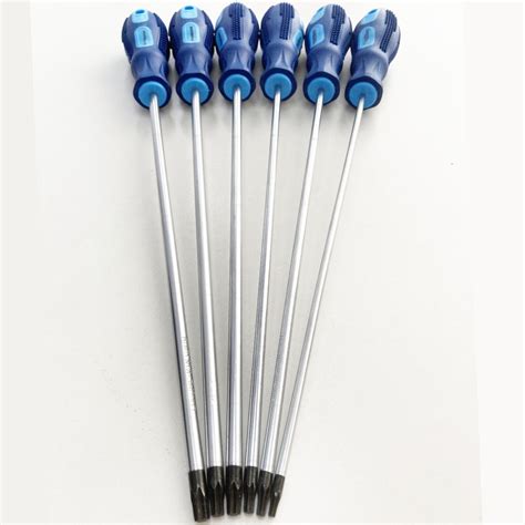Torx Star Screwdriver Set Extra Long Reach T10 T30 Torx Screwdrivers