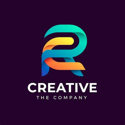 Monogram Letter Logo Design Template Free Vector