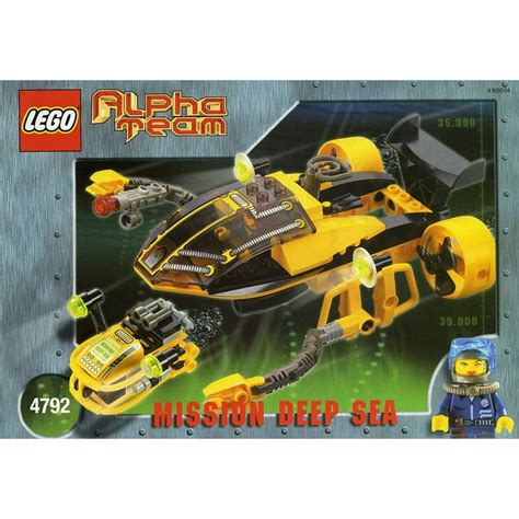 Lego Alpha Team Mission Deep Sea 4792 Lego Walmart En Línea