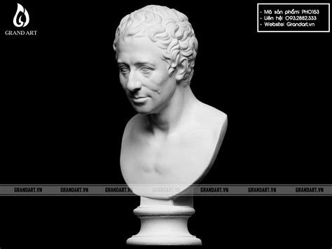Tượng Bán Thân Johann Joachim Winckelmann Ph0153