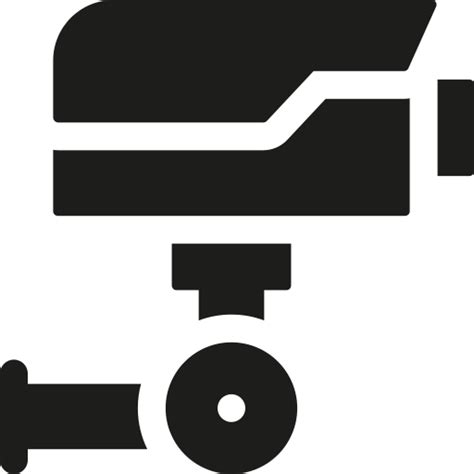 Security System Basic Rounded Filled Icon