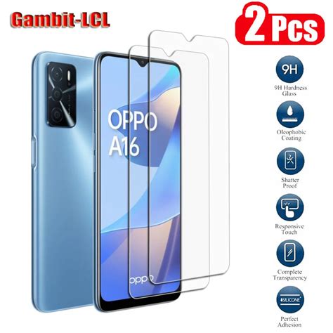 2pcs Original Protection Tempered Glass For Oppo A16 A16s A16k 652
