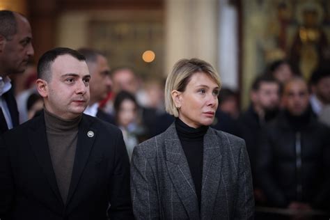 საქართველოს პარლამენტი 📌 შალვა პაპუაშვილი და პარლამენტის წევრები სამების საკათედრო ტაძარში 9