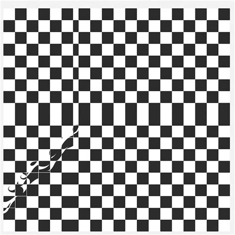 Premium Vector Black And White Checkered Pattern