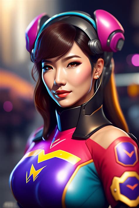 Lexica Portrait Of D Va From Overwatch