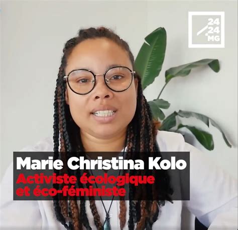 Marie Christina Kolo Eco Feministe « Me Dire Que Jen Fais Trop Me Motive Davantage à