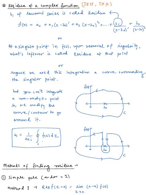 Cauchy Residue Theorem Pdf