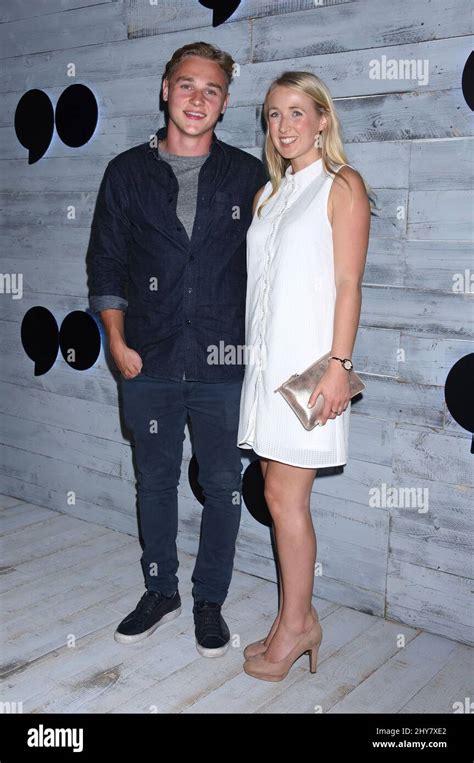 Ben Hardy And Katriona Perrett Attending A Go90 Sneak Peek Event Held At The Wallis Annenberg