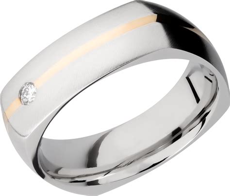 Cobalt Chrome 7mm Domed Band Lashbrook Diamond Vault Of Troy