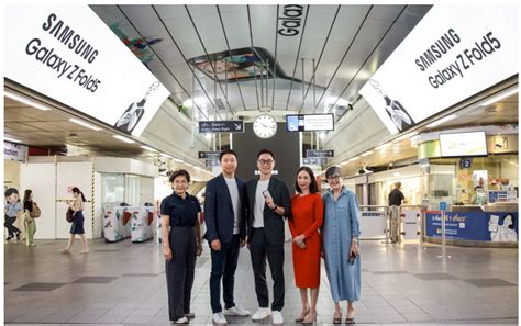 Vgi จับมือ Samsung เล่นใหญ่ Take Over บีทีเอสสยาม สร้าง “galaxy