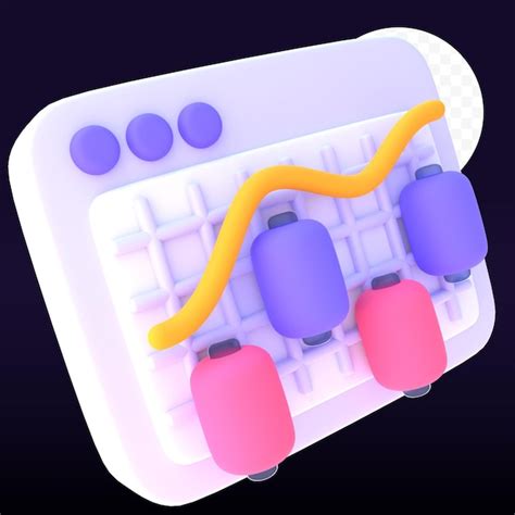 Premium Psd Trading 3d Rendered Image