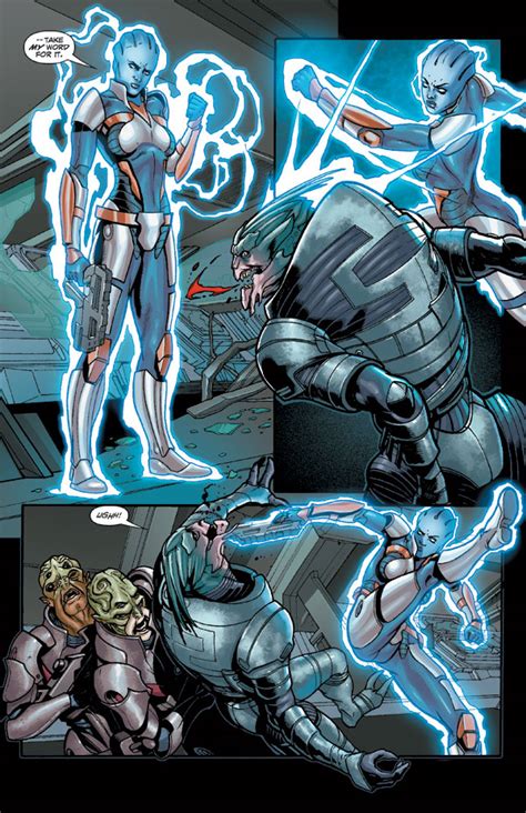 Mass Effect Redemption 4 Profile Dark Horse Comics