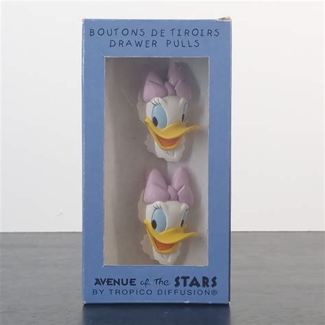 Vintage Daisy Duck Drawer Knobs By Tropico Diffusion