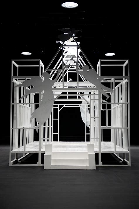 Rory Mullen Designs Skeleton Wedding Chapel For Simone Rocha Show