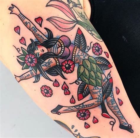 Vintage Pin Up Girl Tattoo Designs Tattoo Trends
