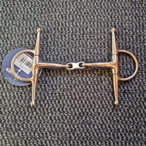 6 Shires Full Cheek French Link Snaffle Bit B433 The Bit Doctor