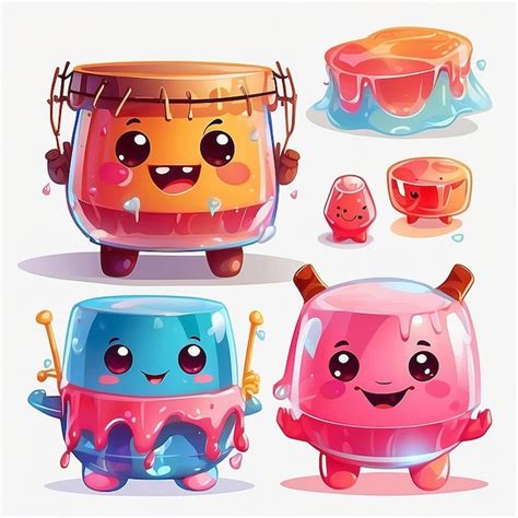 Premium Photo 3d Cute Drum Character