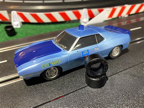 Scalextric Amc Javelin State Trooper Rear Tires 1 Pair Etsy
