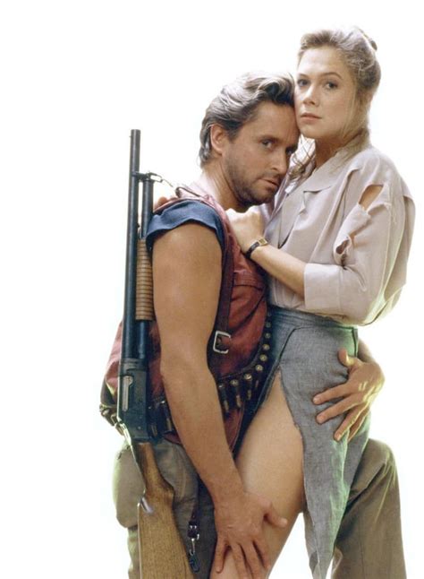 Kathleen Turner Legs 1984 The Sexiness Of Romancing The Stone