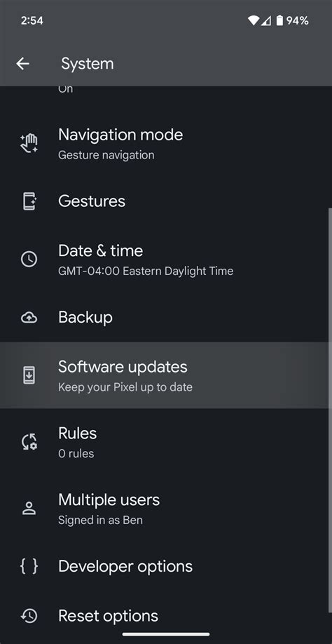 Google Pixel Devices Add A Software Update Dashboard