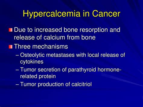 Ppt Hypercalcemia Powerpoint Presentation Free Download Id 4480995