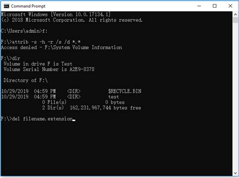 how to remove delete virus using cmd easeus