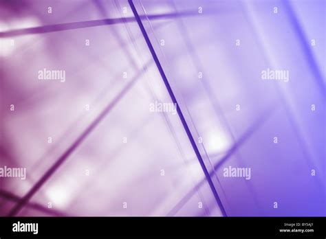 Abstract Intersecting Lines On A Glass Surface Stock Photo Alamy