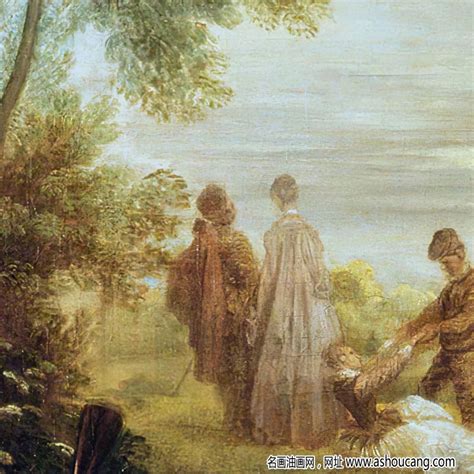 华托油画作品28高清下载 名画油画网