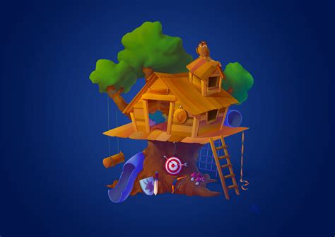 Outdoor Themed Playhouses Behance