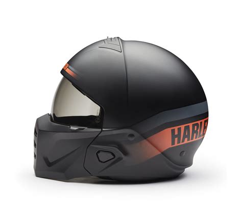 Harley Davidson H D Ultra X16 2 In 1 Helmet Matte Harley Black