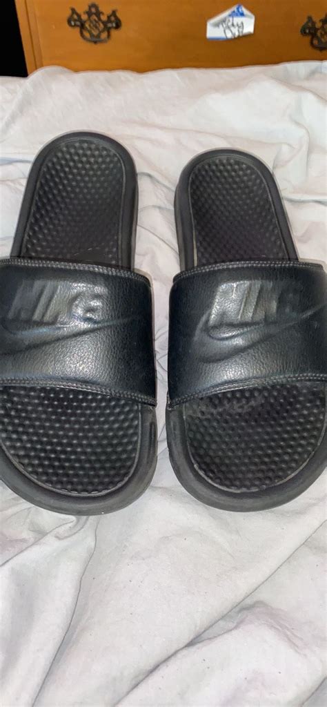Nike Slides All Black Mens Size 12 For Sale In Trenton Nj Offerup