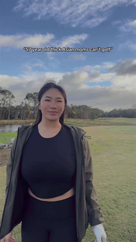 57 Year Old Curvy Asian Moms Debunking Golf Myths Tiktok