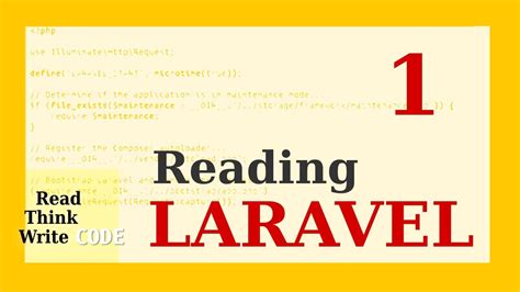 reading laravel 1 youtube