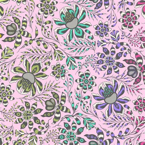 Freespirit Fabrics Tula Pink 108 Wideback Roar Super Wild Vine In