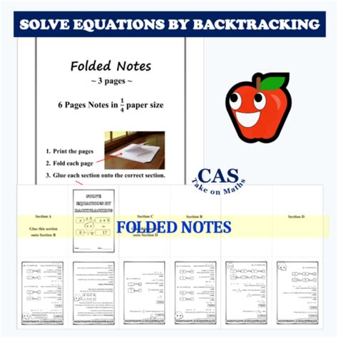 Solve One And Two Step Linear Equations By Backtracking Flowcharts