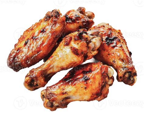 Grilled Wings For Summer Bbq 54612855 Png